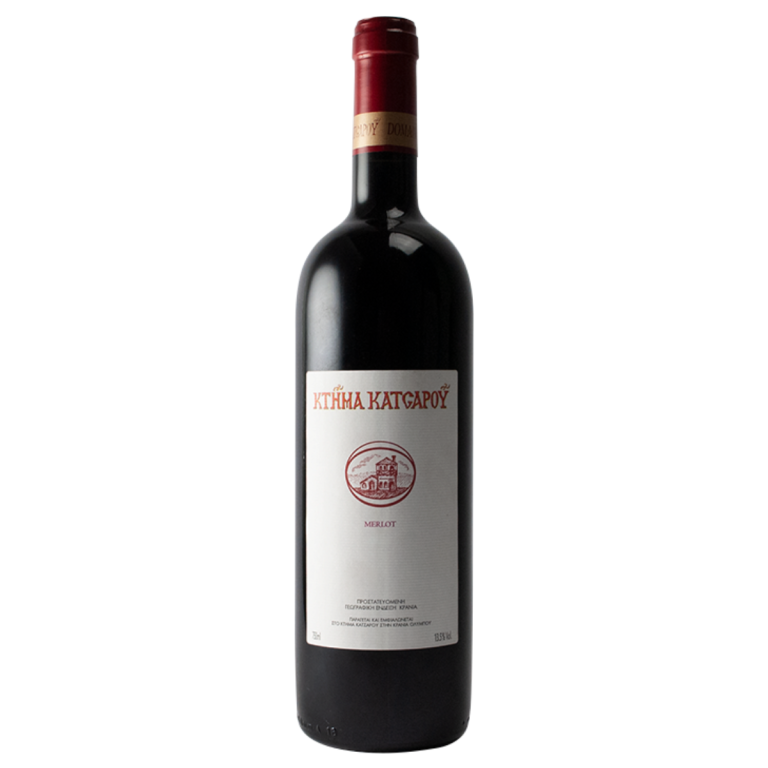 ΚΤΗΜΑ ΚΑΤΣΑΡΟΥ MERLOT ΕΡΥΘΡΟΣ ΟΙΝΟΣ 0,75L